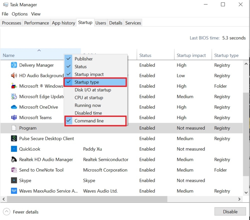 Remove Unknown app Program from the Startup in Task Manager? - Technoresult