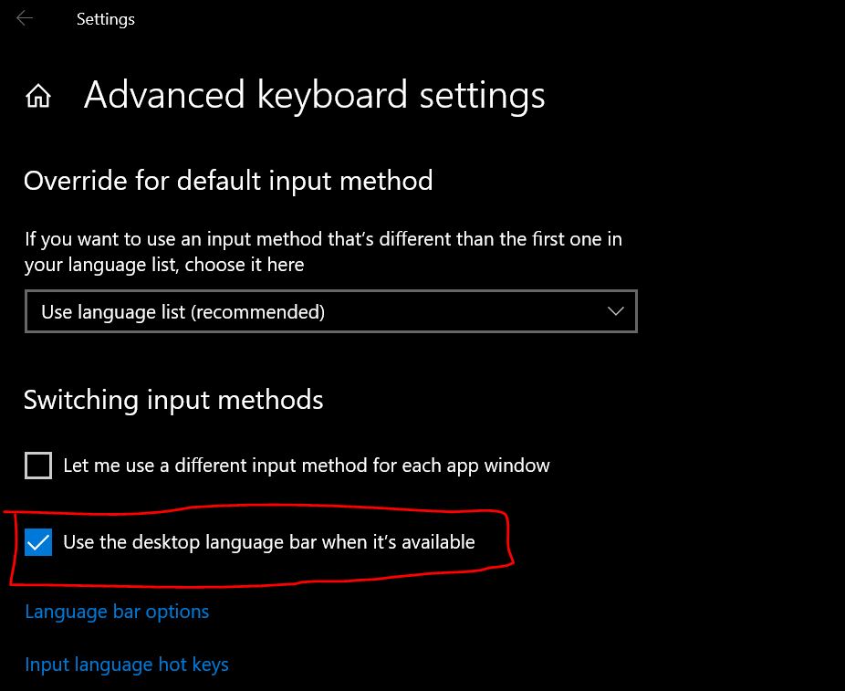 How to Disable Language Bar in Windows 10? - Technoresult