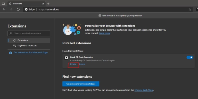 How to Enable Extensions in InPrivate Browsing Mode in Microsoft Edge ... How to Enable Extensions in InPrivate Browsing Mode in Microsoft Edge ...