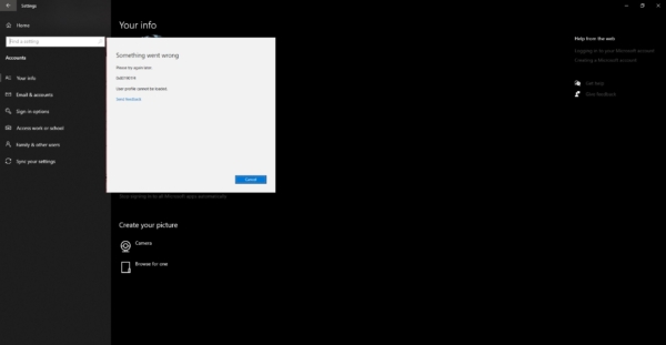 Microsoft Store Sign-in Error 0x801901f4 in windows 10 - Technoresult
