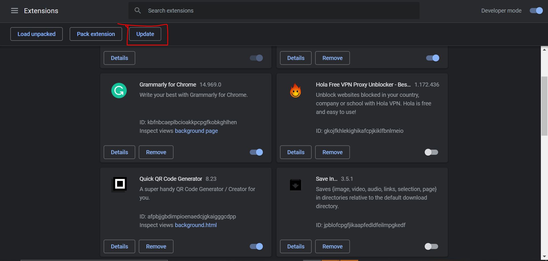 How to Update Google Chrome Extensions all at Once? - Technoresult