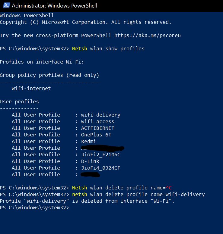 How to Delete or Forget Wifi Network Profile in Windows 10? - Technoresult How to Delete or Forget Wifi Network Profile in Windows 10? - Technoresult