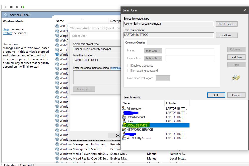 Fix One or More audio service isn’t running error - Technoresult