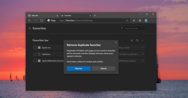 Remove Duplicate Favorites in Microsoft Edge Chromium - Technoresult