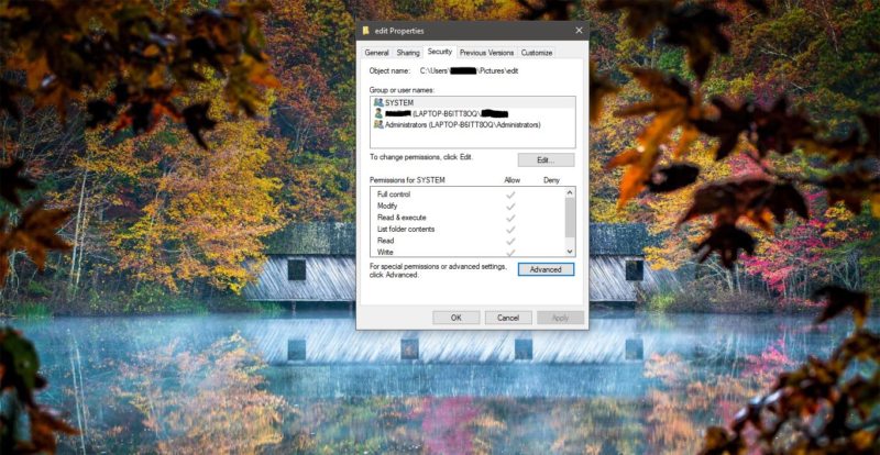 Reset File and Folder Permission to default in Windows 10 - Technoresult