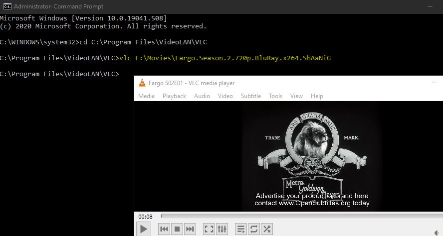 How to Play video using Command Prompt with VLC? - Technoresult