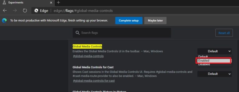 How to Enable Global Media Controls in Microsoft Edge? - Technoresult