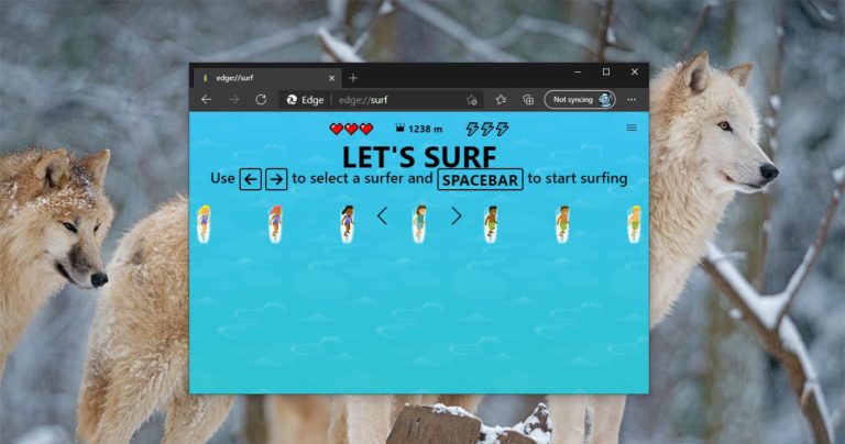 Microsoft Edge Introduced Edge’s Secret Surfing Game - Technoresult