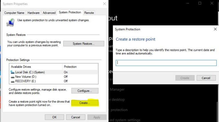Create System Restore Point Using Powershell Or Cmd Technoresult