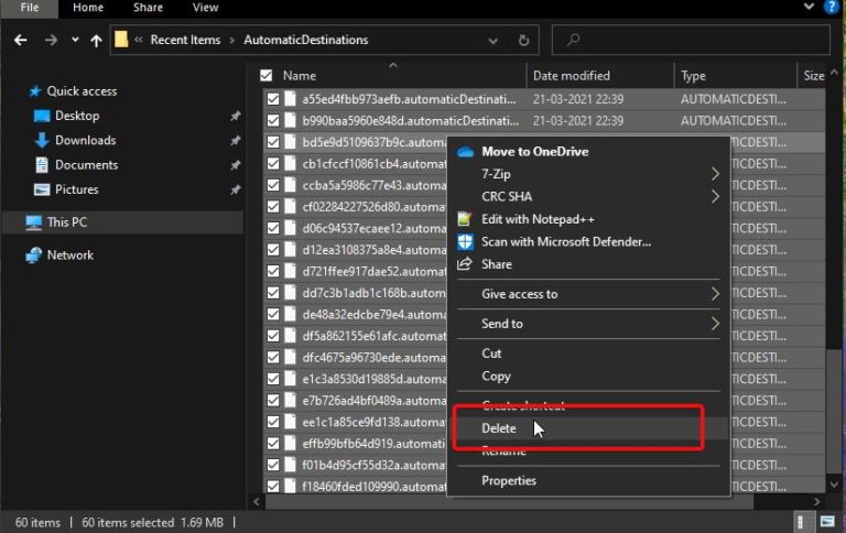 How to Clear Jump List items in Windows 10? - Technoresult