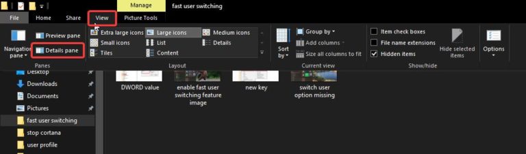 How to Enable Details pane in File Explorer on Windows 10? - Technoresult