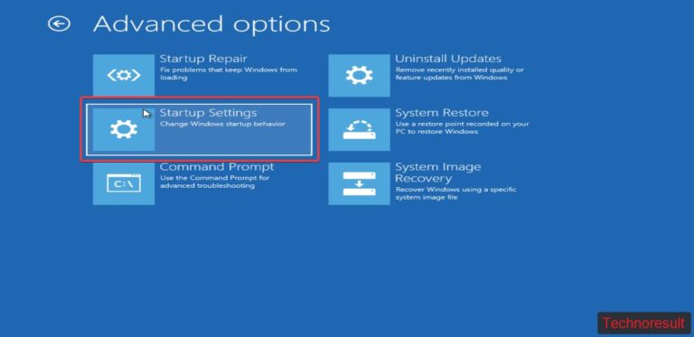 How to Boot into Windows 11 advanced Recovery options? - Technoresult