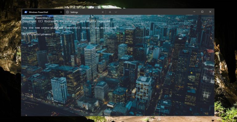 How to set Background Image in Windows Terminal? - Technoresult
