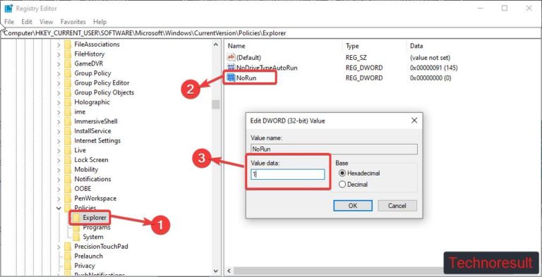 How To Disable Run Command In Windows 10 Technoresult