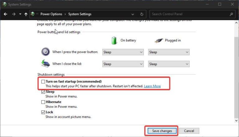 Why Windows Update is failing if Fast Startup is enabled? - Technoresult