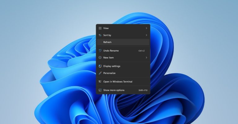 Microsoft Added Refresh Button back to the Desktop Right-click Context ...