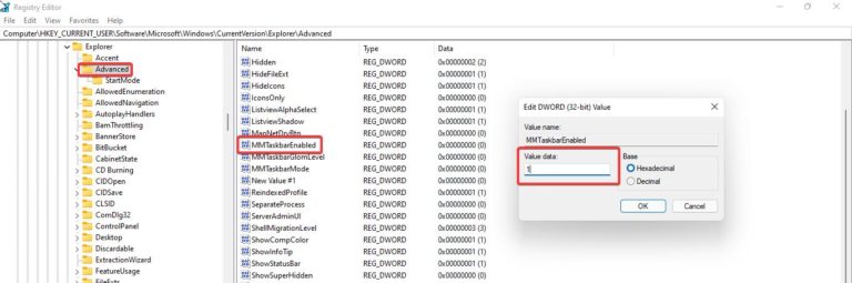 How to Display Taskbar on Multiple Monitors in Windows 11? - Technoresult