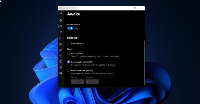 How to Keep Your PC awake using PowerToys Awake? - Technoresult How to Keep Your PC awake using PowerToys Awake? - Technoresult