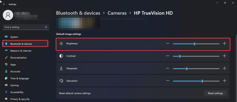 Increase/Decrease Webcam Brightness on Windows 10/11 - Technoresult