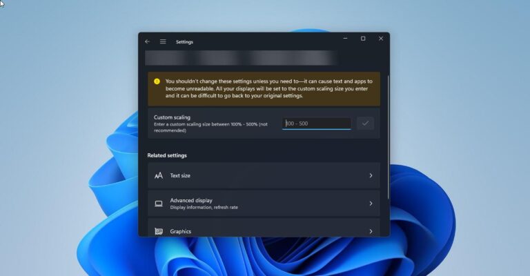 How to Modify the DPI Scaling in Windows 11? - Technoresult