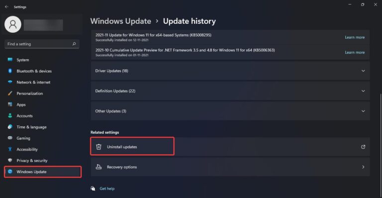 How to Uninstall Windows Updates in Windows 11? - Technoresult