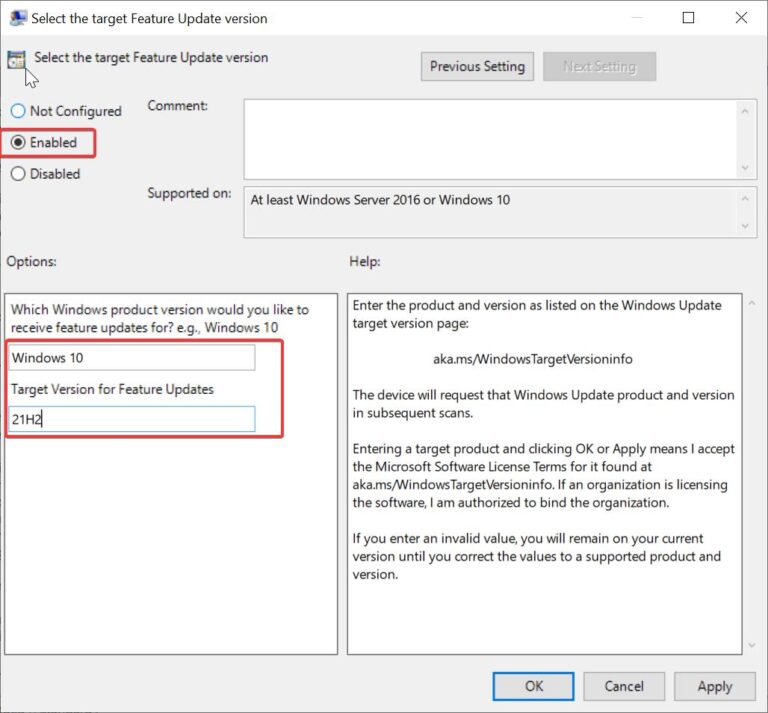 How to Get Target Windows Feature update version in Windows 11? - Technoresult