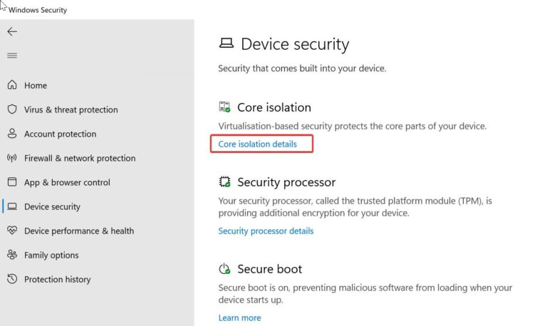 How to Enable or Disable Memory Integrity in Windows 11? - Technoresult