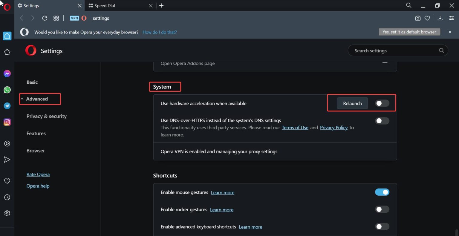 How to Disable Hardware acceleration on Browsers? - Technoresult