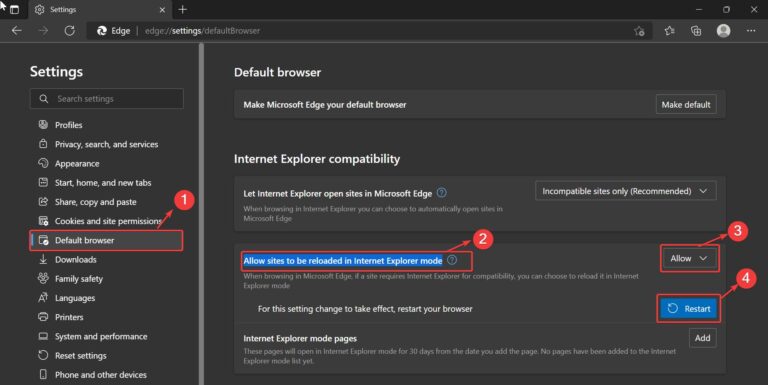 Fix Internet Explorer redirects to Edge on Windows 10 - Technoresult