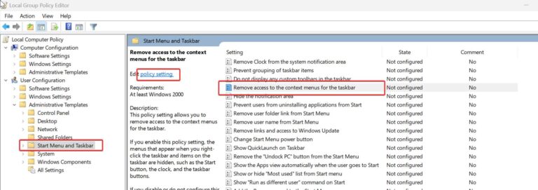 Enable or Disable Right-Click Context menu in Windows 11/10? - Technoresult