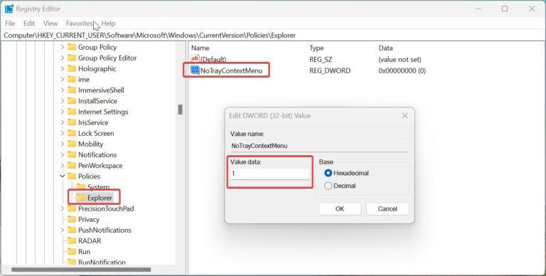 Enable Or Disable Right Click Context Menu In Windows 1110 Technoresult