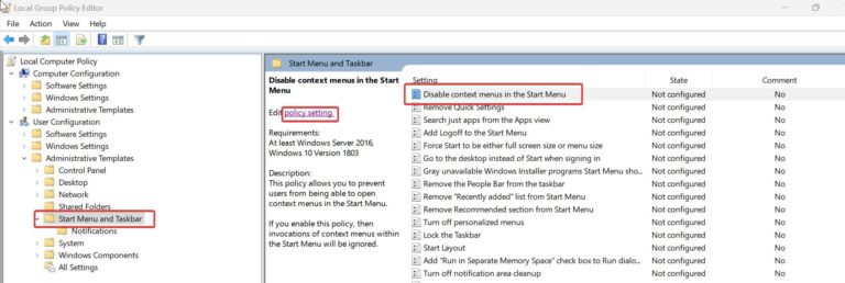 Enable or Disable Right-Click Context menu in Windows 11/10? - Technoresult