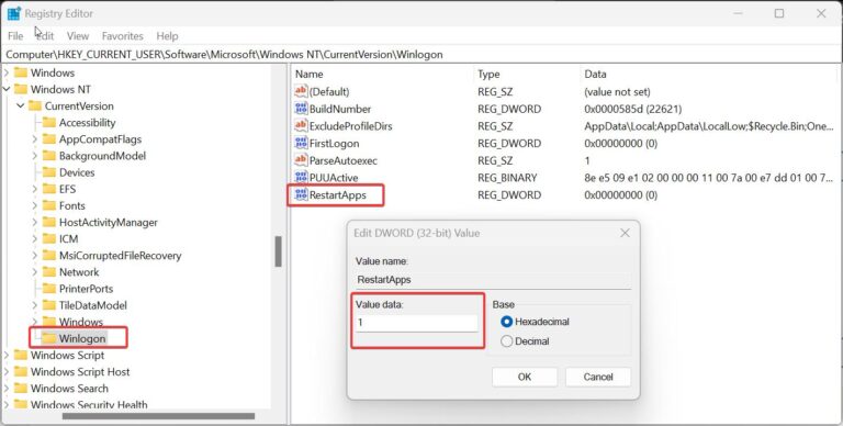 How to Restore Apps and Folders after restart in Windows 11? - Technoresult