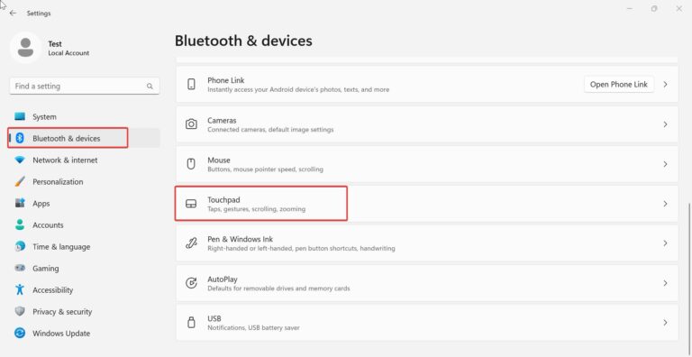 How to Reverse Touchpad scrolling in Windows 11? - Technoresult