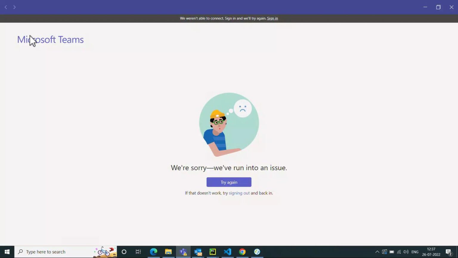 Fix Microsoft Teams app not opening in Windows 11 - Technoresult