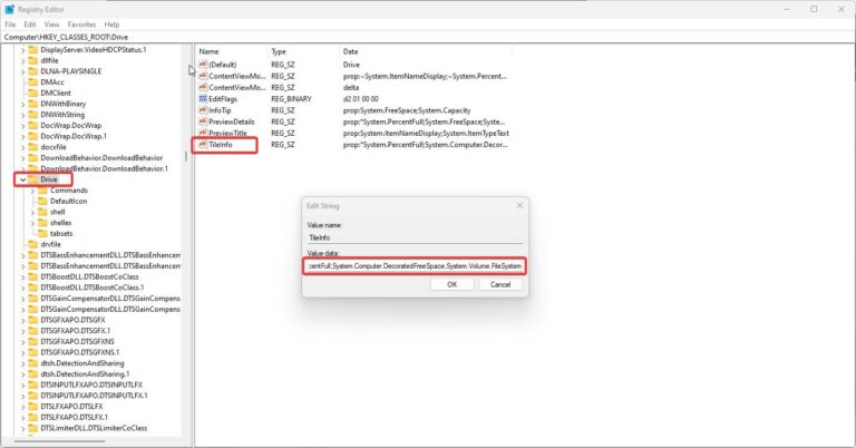 Fix Disk Space Usage bar missing in File Explorer on Windows 11/10 ...