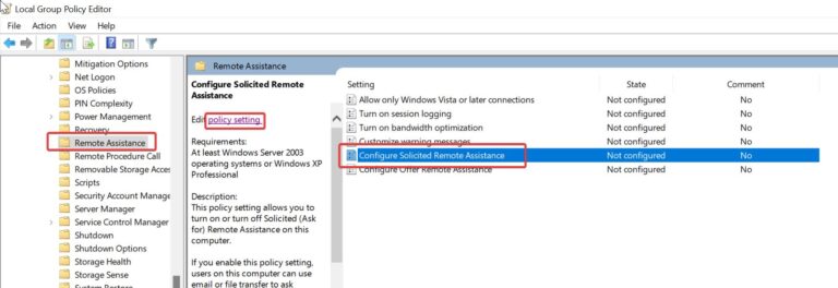 Disable/Enable Remote Assistance Connections in Windows 11 - Technoresult Disable/Enable Remote Assistance Connections in Windows 11 - Technoresult