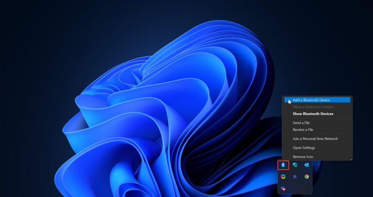 How to Hide/Show Bluetooth icon on Taskbar in Windows 11? - Technoresult