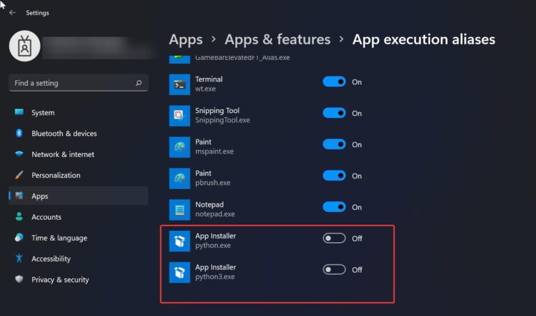 Fix Python command open Microsoft store in Windows 11/10 - Technoresult