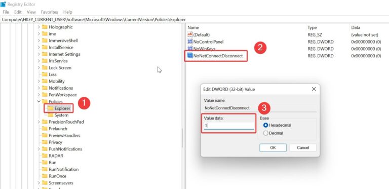 Remove Map Network Drive from Context menu in Windows 11 - Technoresult