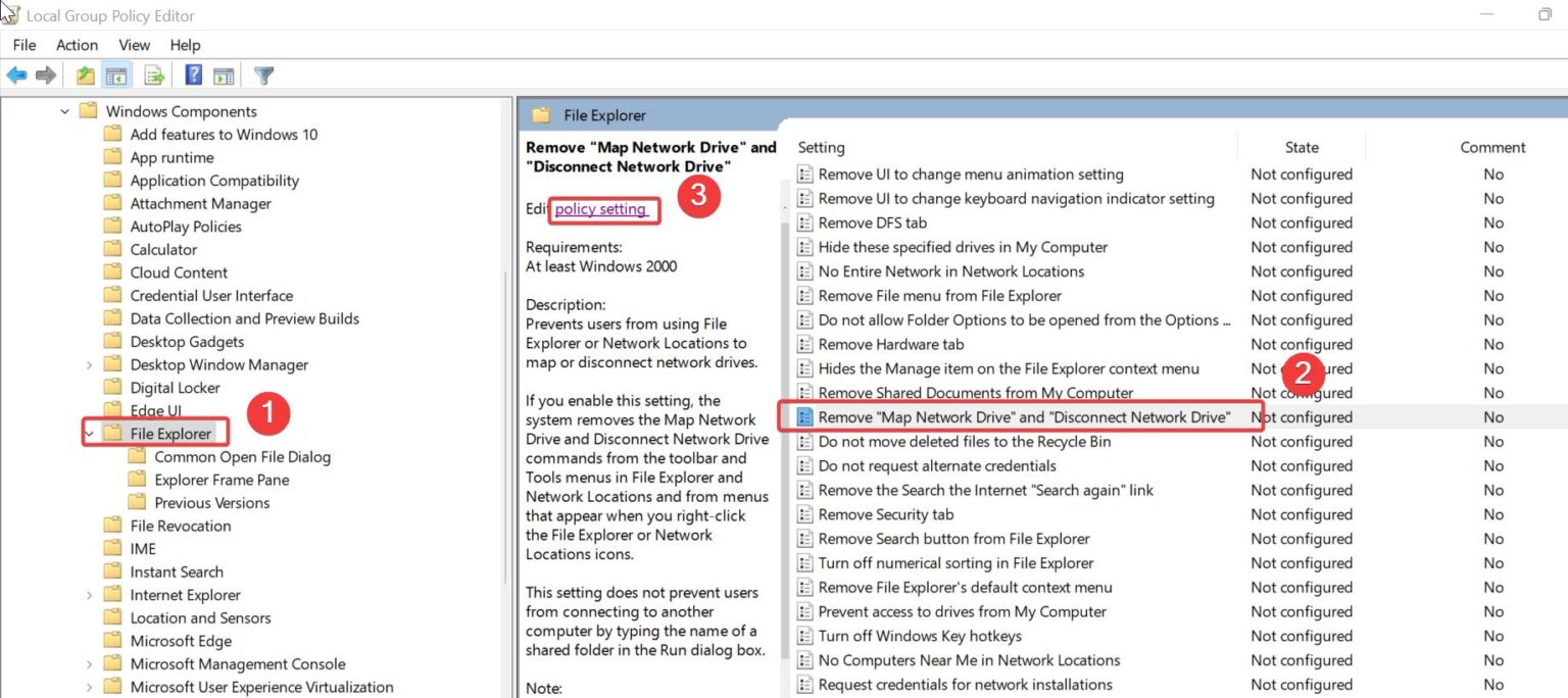 Remove Map Network Drive from Context menu in Windows 11 - Technoresult