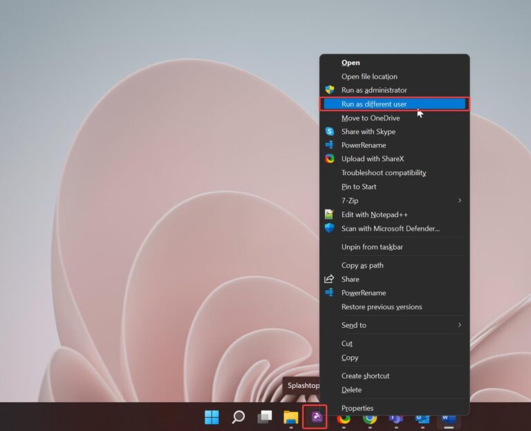 Easy Method to Run as Different User any app in Windows 11 - Technoresult