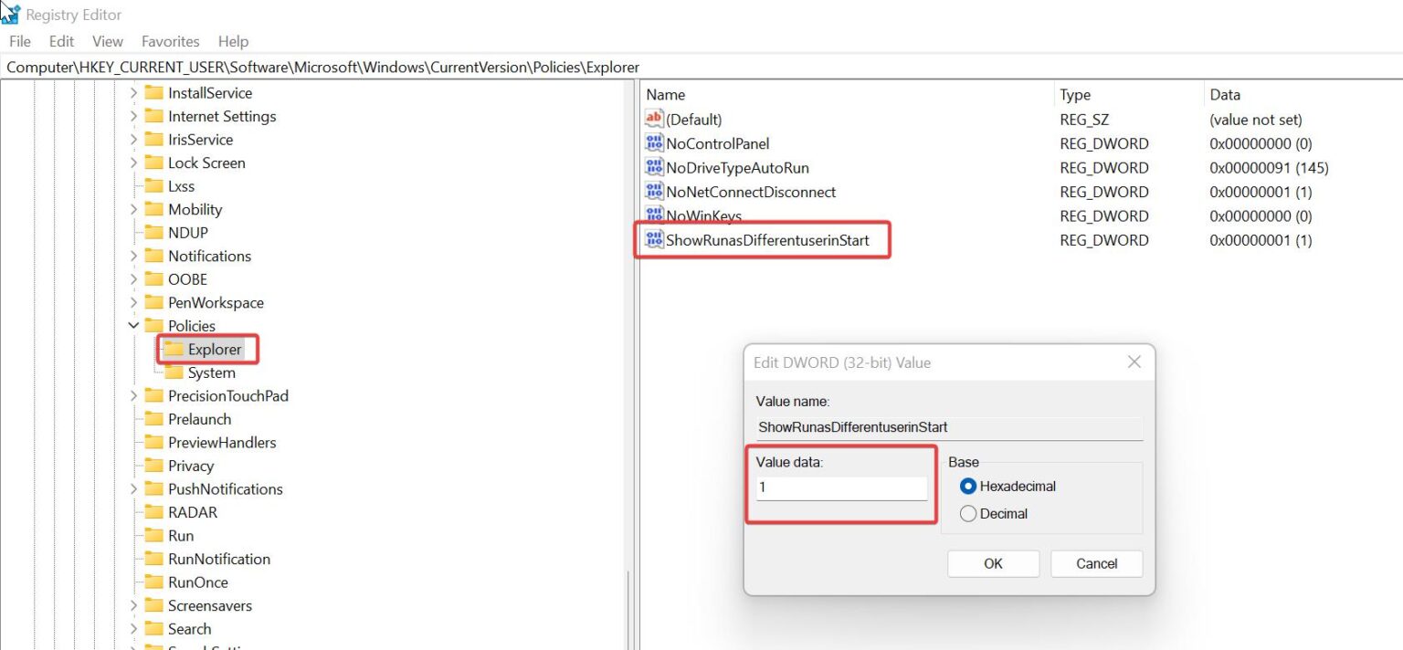 Easy Method to Run as Different User any app in Windows 11 - Technoresult