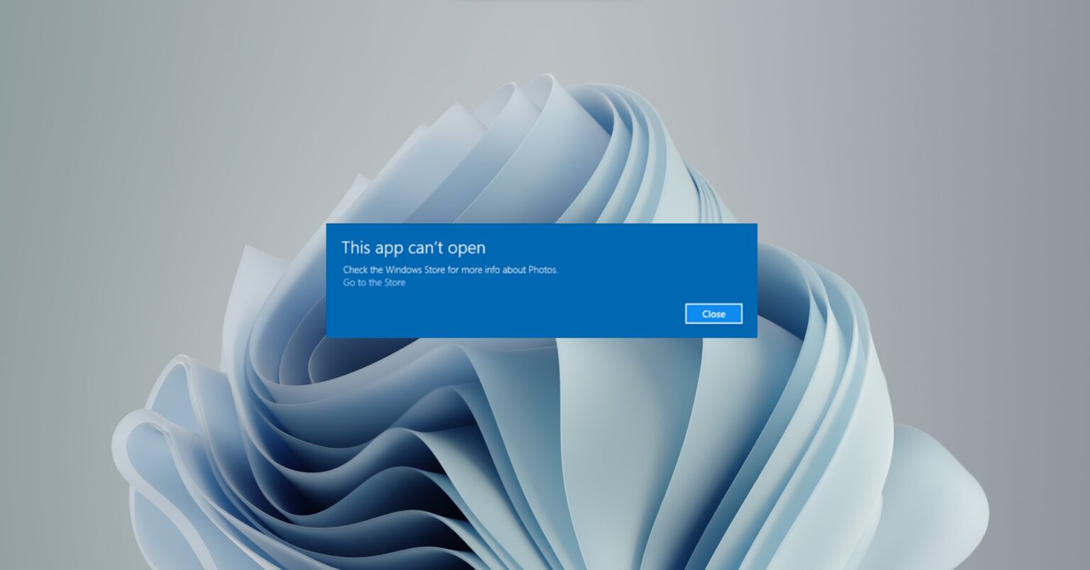Fix This app can’t open check the Windows Store error [20 Ways ...