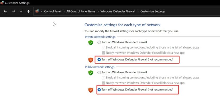 How to Disable Firewall in Windows 11? - Technoresult