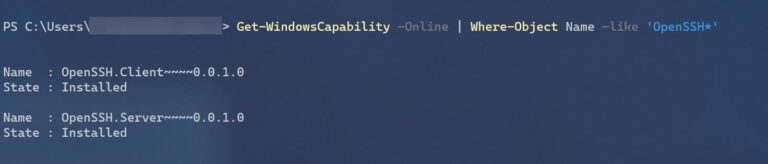 How to Install OpenSSH server in Windows 10/11? - Technoresult