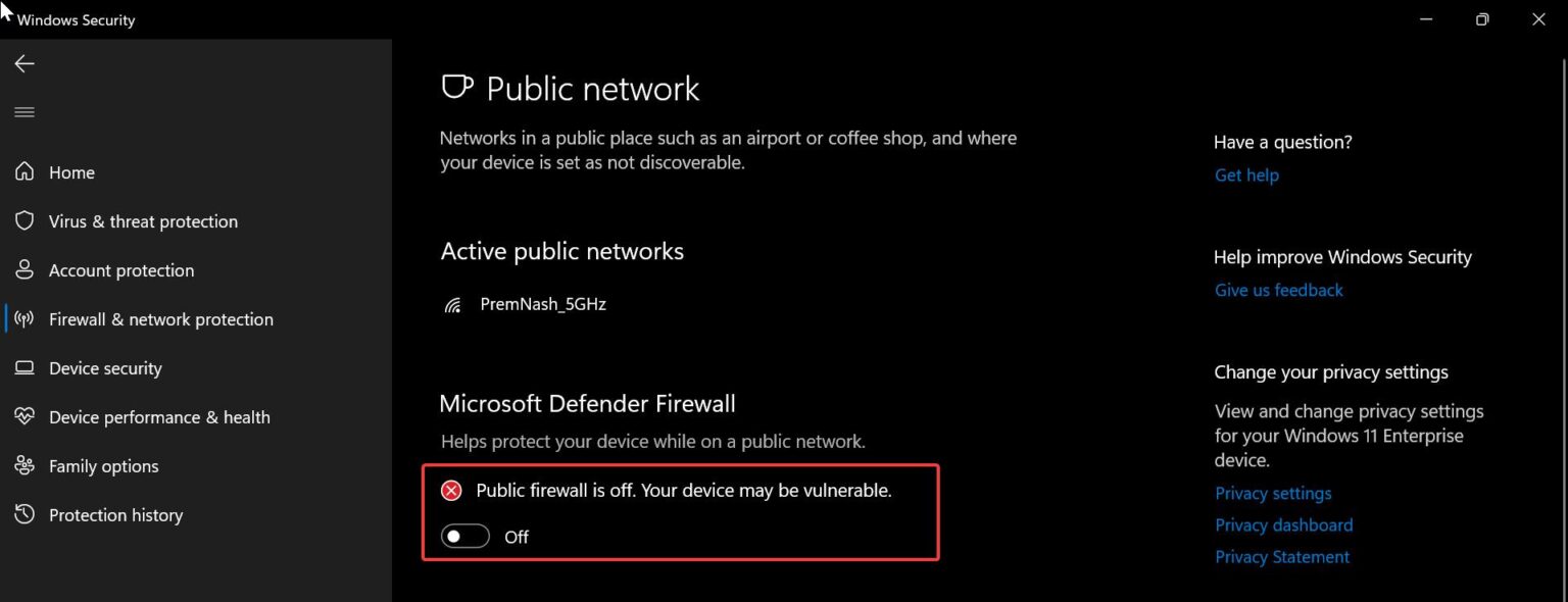 How to Disable Firewall in Windows 11? - Technoresult