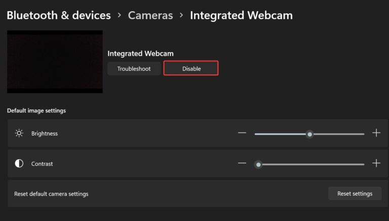 Easy Methods to Disable Integrated Webcam in Windows 11 - Technoresult