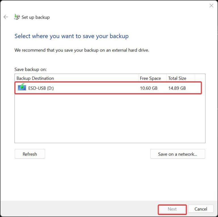 How to Backup Windows 11 OS to External Drive? - Technoresult