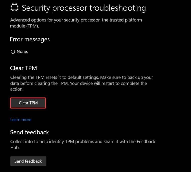How to Clear TPM in Windows 11? - Technoresult